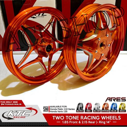 Jual VELG KTC RACING ARES TWO TONE BEAT SCOOPY GENIO VARIO 110 FI ...