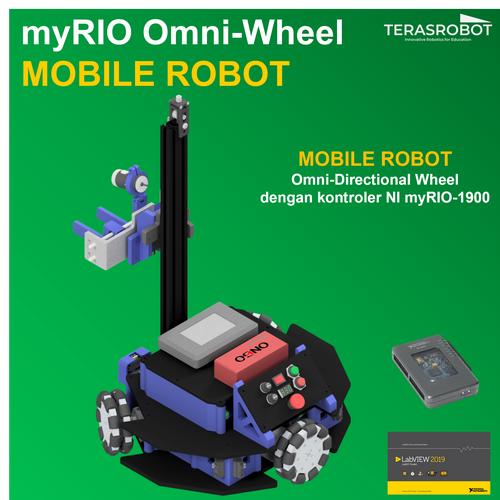 Jual myRIO Omni-Wheel Mobile Robot - Tanpa myRIO, Tanpa Pelatihan ...