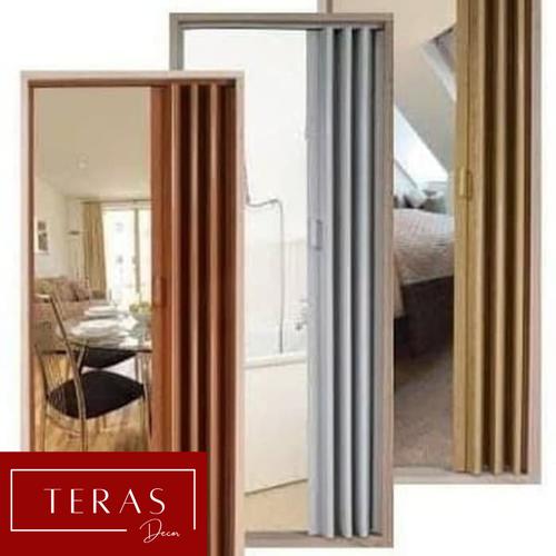 Jual pintu pvc folding door lipat anti rapuh - Kota Bekasi - Teras ...