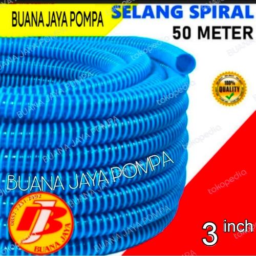 Jual SELANG HISAP SPIRAL 3" X 50 METER SELANG IRIGASI / PROYEK /TAMBANG ...