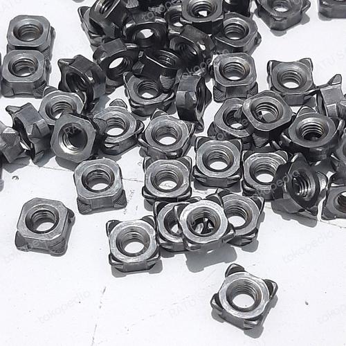 Jual Mur Las (welding nut) M5 Baja warna abu abu - Jakarta Timur - RATU ...