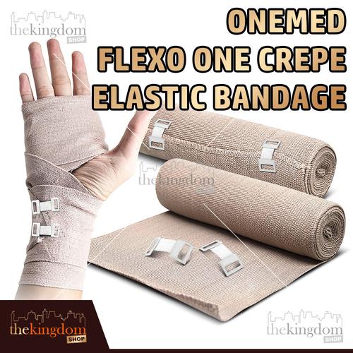 Jual Onemed Flexo One Crepe Elastic Bandage Perban Kain Karet Patah Tulang - 7,5cm x 4,5m 3 ...