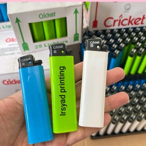 Jual korek cricket custom/korek api/sablon 1warna /2sisi design bebas ...