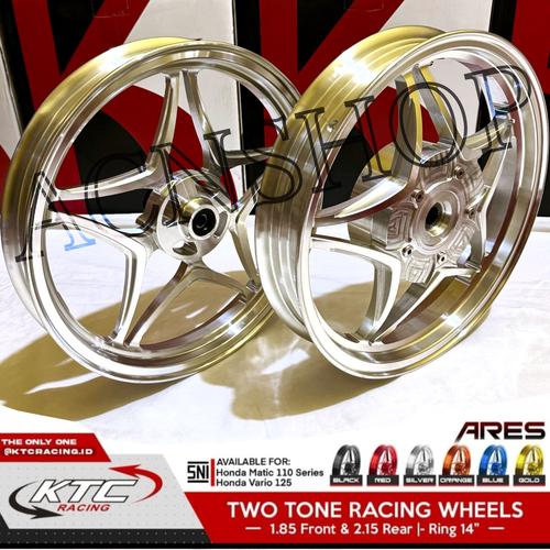 Jual Velg Ktc Ares Two Tone Vario 125 Vario 150/ Vario 160 CBS - Hitam, Vario 125/150 - Jakarta ...