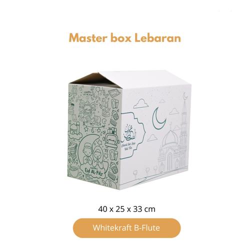 Jual Box Parcel Sembako Besar Tema EId Mubarak Dus Hampers Ukuran ...