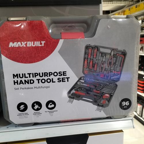 Jual ALAT PERKAKAS MULTIFUNGSI MAXBUILT MEKANIK HAND TOOL SET 96PCS ...