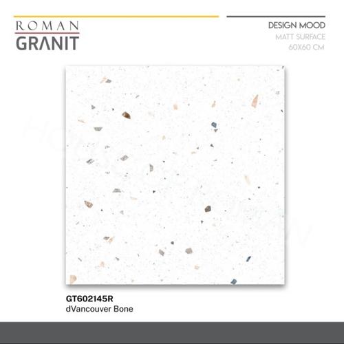 Jual Roman Granit 60x60 dVancouver Bone / Granit Lantai Terazo Putih ...