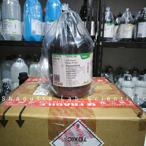 Jual Acetonitrile / Asetonitril HPLC 2,5L Merck 100030 For Chromatography - Kab. Bandung ...