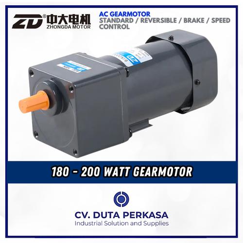 Jual ZD Motor 180W Variable Speed - Reversible - 220V - DC 12 V 24V ...