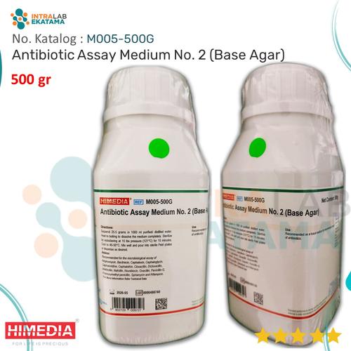 Jual Antibiotic Assay Medium No. 2 (Base Agar), 500gr, (M005), Himedia ...