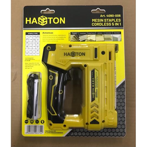 Jual Hasston Mesin Staples Cordless 5 in 1 / Stapes batere Li (4090-006) - Jakarta Barat ...