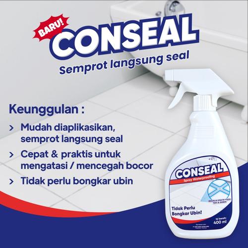 Jual Spray Waterproofing Conseal 400 Ml - Jakarta Pusat - CAHAYA BARU ...