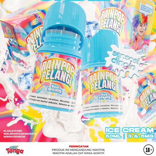 Jual Rainpop Pelangi Ice Cream 60ML by Lakley x Rizky Ritonga / Liquid ...