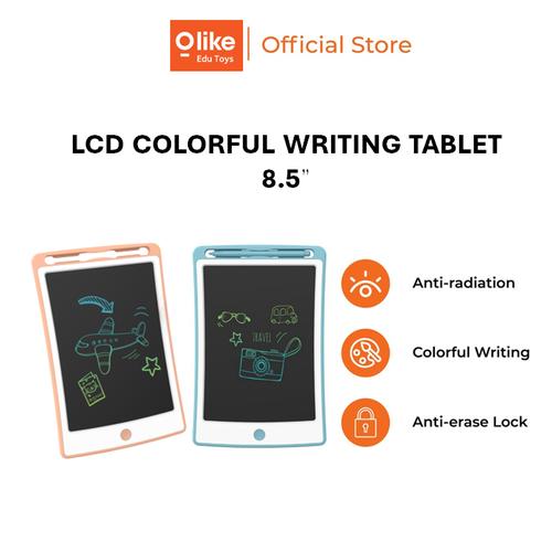Jual Olike LCD Drawing Board 8.5 Inch Original Garamsi Resmi - Baby ...