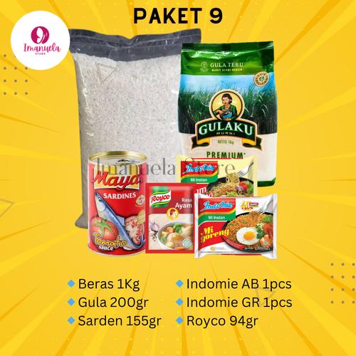 Jual Paket Sembako Murah / Hampers Ramadhan / Sembako Murah / Paket 9 ...