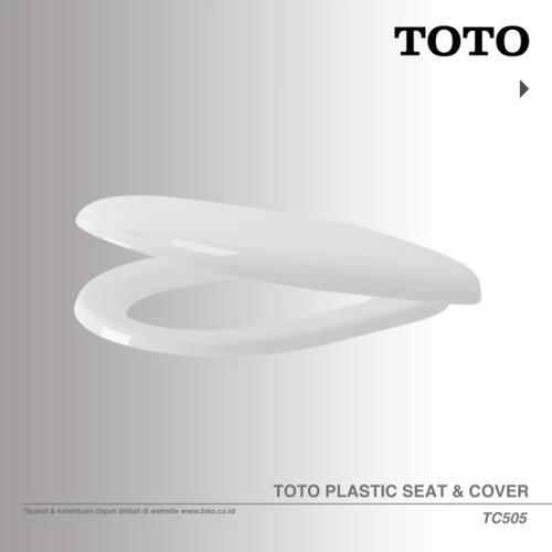 Jual TOTO TC505 Seat Cover NON Soft Close - Tutup Closet / Kloset ...