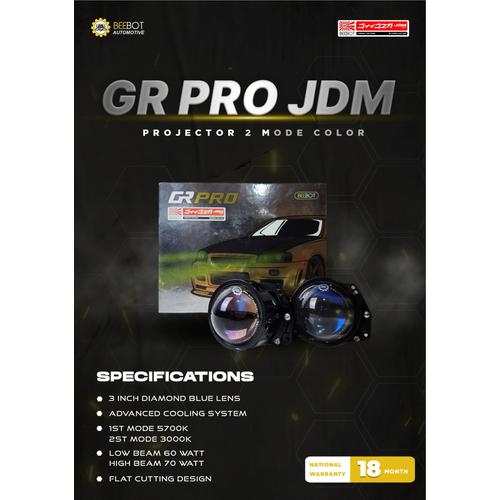 Jual BEEBOT HEADLAMP PROJECTOR 3inch- GR PRO JDM - Jakarta Barat ...