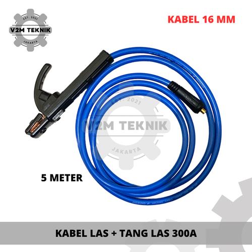 Jual Tang Las 300A Set Kabel / Stang Las Set Kabel Las Tembaga 3 Meter ...