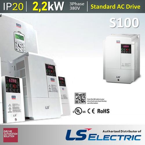 Promo Inverter LS LSLVS100 2,2kW 3 Phase 380V LSLV0022S100-4EONNM ...