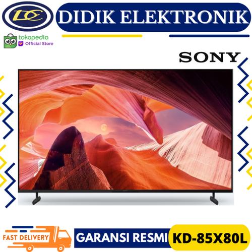 Promo Sony Bravia KD-85X80L 4K Full Aray Led Smart TV 85’Inch Sony ...