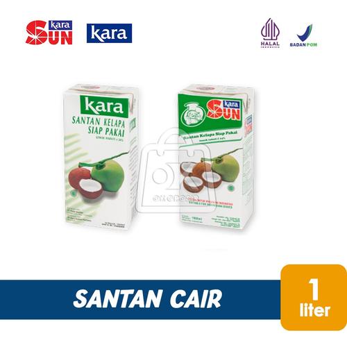 Jual SUN KARA Santan Kelapa / Coconut Cream / Santan Instant (1 Liter ...