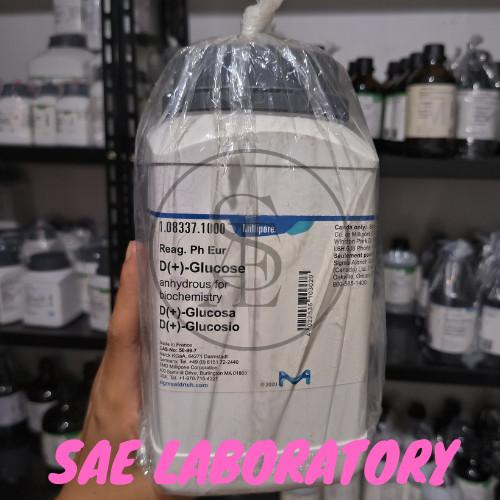 Jual D(+)-GLUCOSE ANHYDROUS / C6H12O6 PRO ANALIS MERCK 108337 1000gr ...