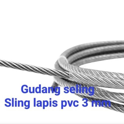 Jual sling baja lapis pvc 3mm / seling baja lapis pvc 3mm - Jakarta ...