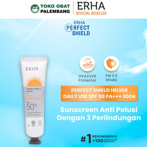 Jual ERHA PERFECT SHIELD HELIOS DAILY SUNSCREEN SPF 50 PA+++ TABIR ...