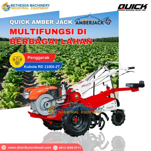 Jual Traktor Amberjack Quick Lengkap Mesin Tiller Diesel Kubota RD ...