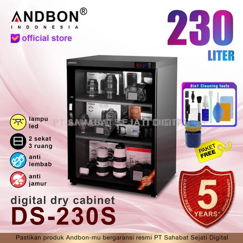 Jual Dry Box Dry Cabinet ANDBON DS230S Digital Drycabinet DS-230S liter ...