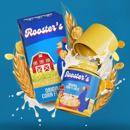 Jual Rooster's Original Flakes 60ML by Creative Taste - Liquid Roosters ...