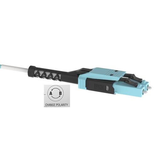 Jual Fiber optic panduit LC-LC OM4 3 meter / uni boot pull boot ...