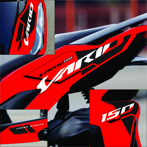 Jual striping vario 150 body merah model vietnam - Kota Bekasi - Bms ...