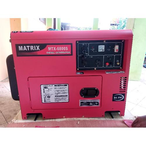 Jual Generator Listrik / Genset Diesel Matrix MT 6800 S - 5000 watt ...