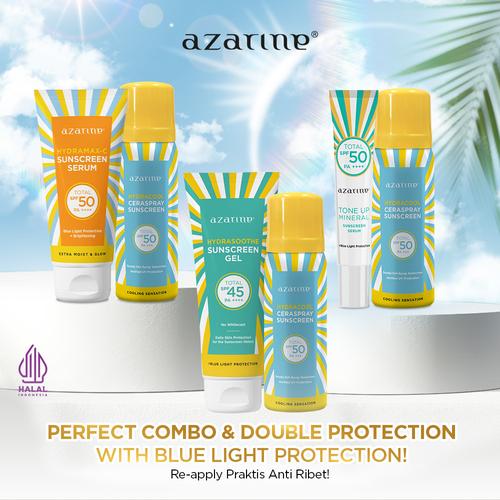 Jual Azarine OMG! Sunscreen Bundle Perfect Combo Apply Reapply Spray ...