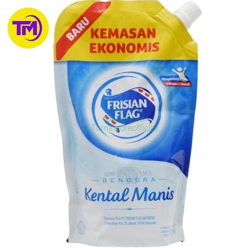 Jual Susu kental bendera Frisian Flag Susu Bendera putih pouch 545 gr ...