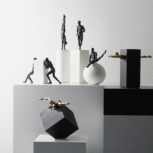 Jual Koleksi Pajangan Patung Pria Estetik / Man Sculpture 2684 ...