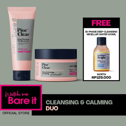 Promo WATCH ME BARE IT PINE CLEAR - Gentle Whip Foam + Ultra Pudding ...