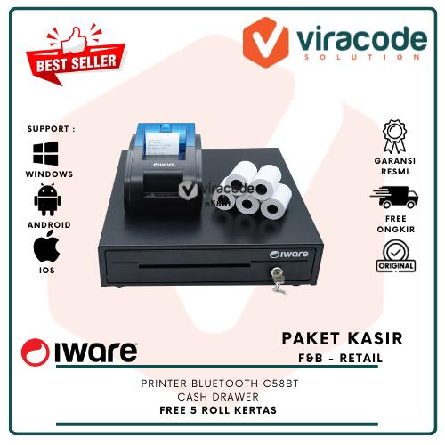Jual PAKET KASIR PRINTER ANDROID BLUETOOTH,CASH DRAWER,FREE KERTAS ...