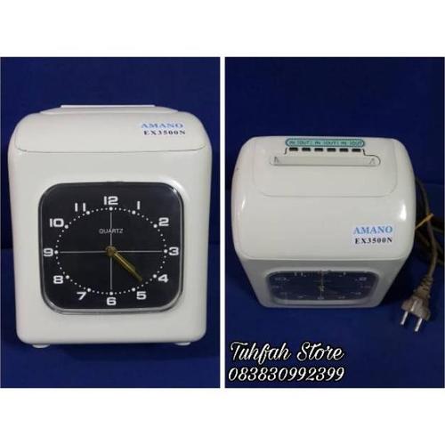 Jual Mesin Absensi Amano EX 3500N Bekas Mesin Ceklok Karyawan Murah ...