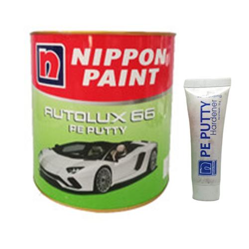 Jual Dempul Autolux 66 (Nippon Paint) PE Putty, kemasan 1 Kg dan 3 Kg ...