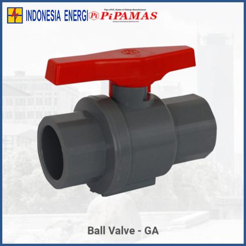Jual Ball Valve Stop Kran 1" 2" | FITTING PIPA PVC PIPAMAS | SAMBUNGAN ...