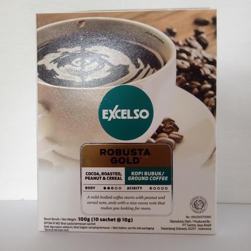 Jual kopi robusta gold excelso per box isi 10 sachet - Kota Bandung ...