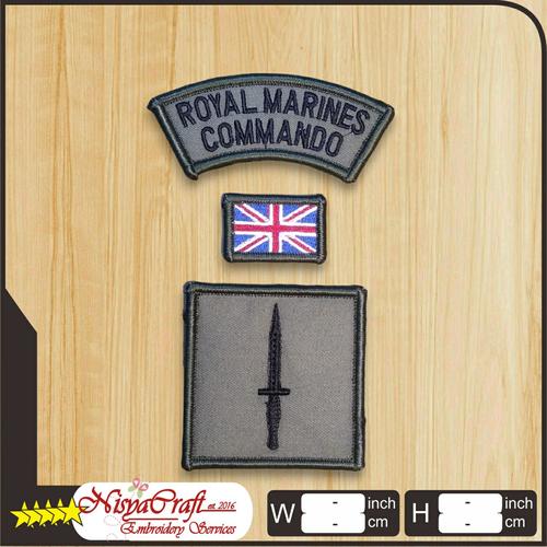 Jual NCEP011004-0012 Royal Marine Commando union jack flag | SSI ...