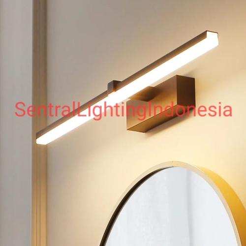Jual SL8020-42CM LAMPU WASTAFEL LED 5 WATT LAMPU DINDING TOILET HITAM ...