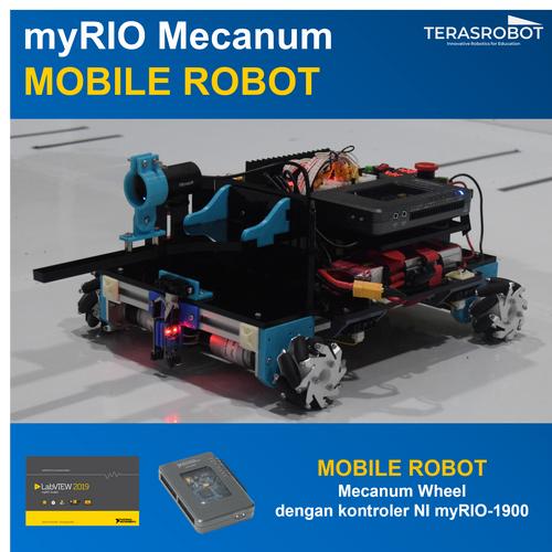 Jual myRIO Mecanum Wheel Mobile Robot - Tanpa myRIO - Kota Surabaya ...
