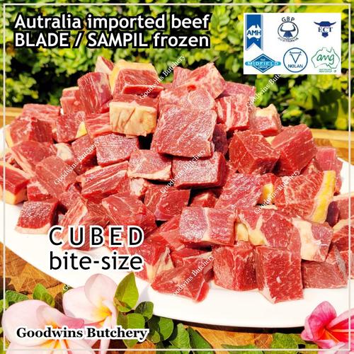 Jual Daging OSENG rendang dendeng empal BEEF BLADE Australia saikoro ...