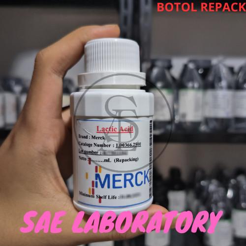Jual ASAM LAKTAT / LACTIC ACID / C3H6O3 MERCK 100366 REPACK 100mL - Kab ...