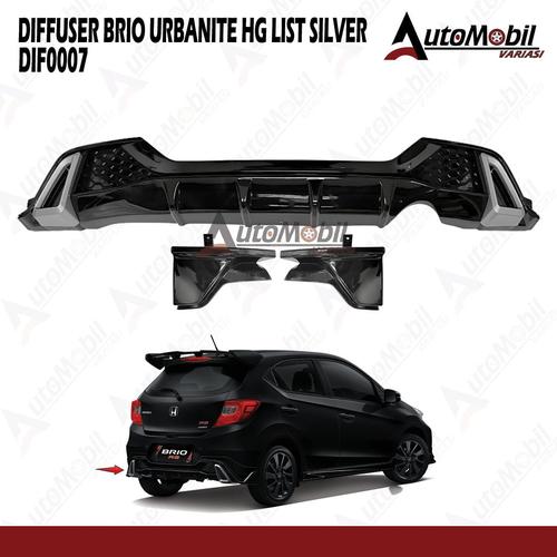 Jual Diffuser Honda Brio Satya RS 2018 Up Model Urbanite Style ...