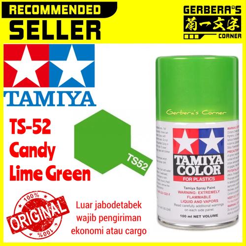 Promo Tamiya TS-52 Candy Lime Green 85052 Spray Can Cat Gundam Model ...